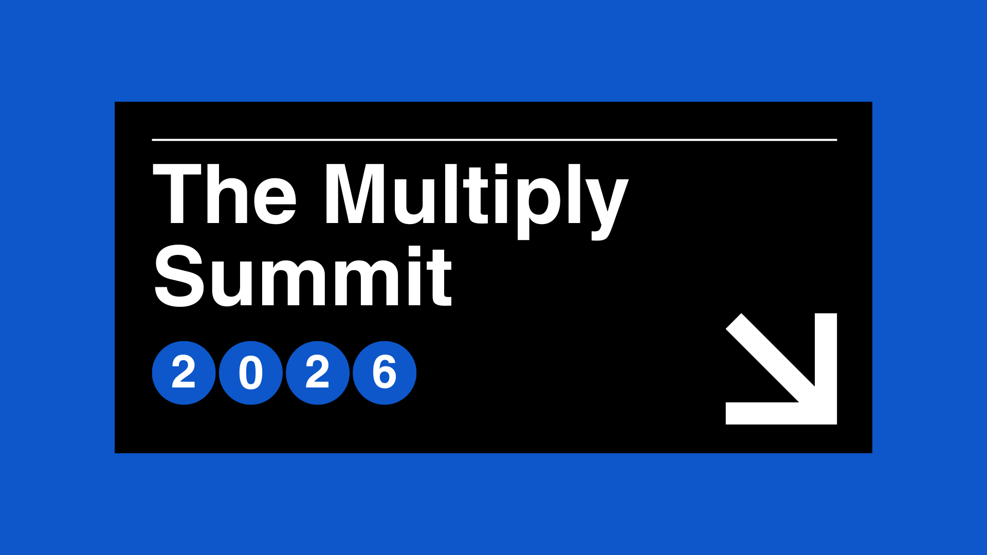 Multiply Summit 2026 | Verso Vineyard Church, St Albans